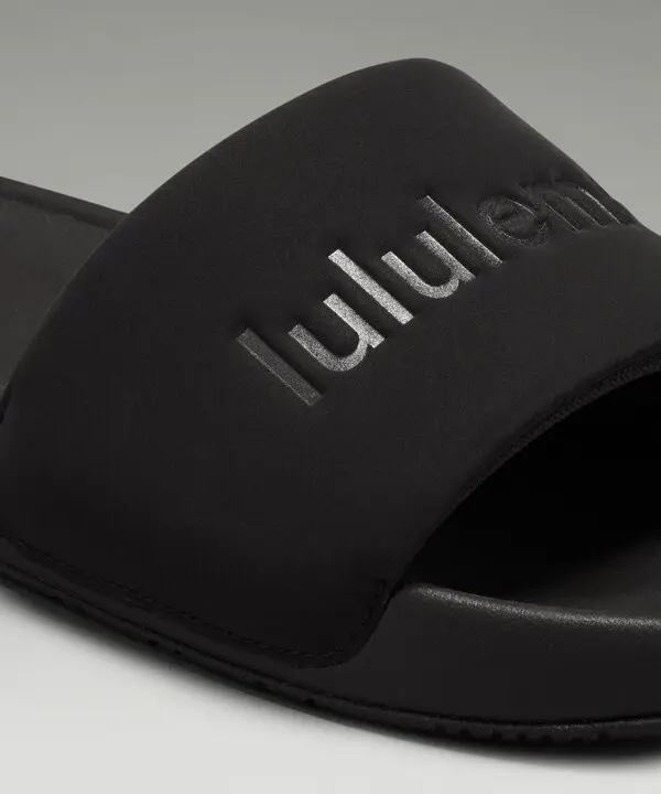 Lululemon Restfeel Slide - Black/Black/Black | Editorialist
