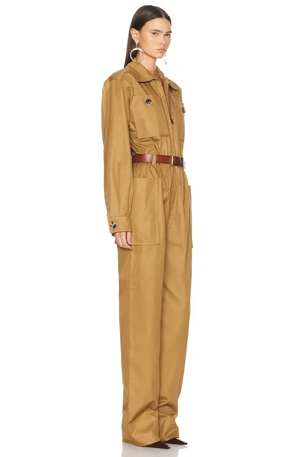 Saint Laurent Long Sleeve Jumpsuit