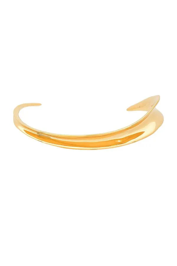 Saint Laurent Gold-tone Metal Choker