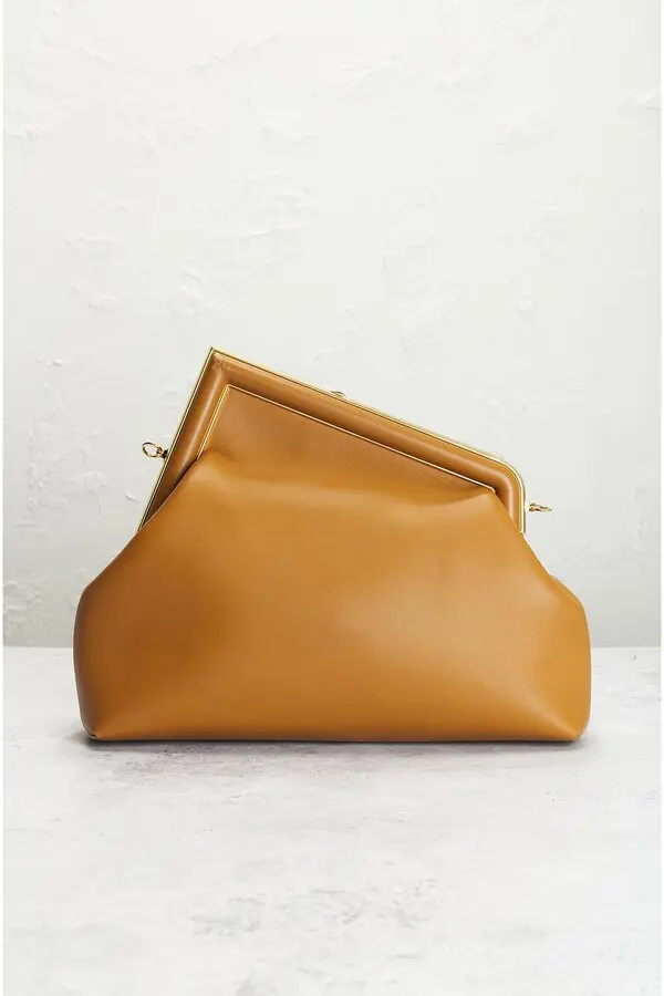 Fendi First Shoulder Bag - Brown