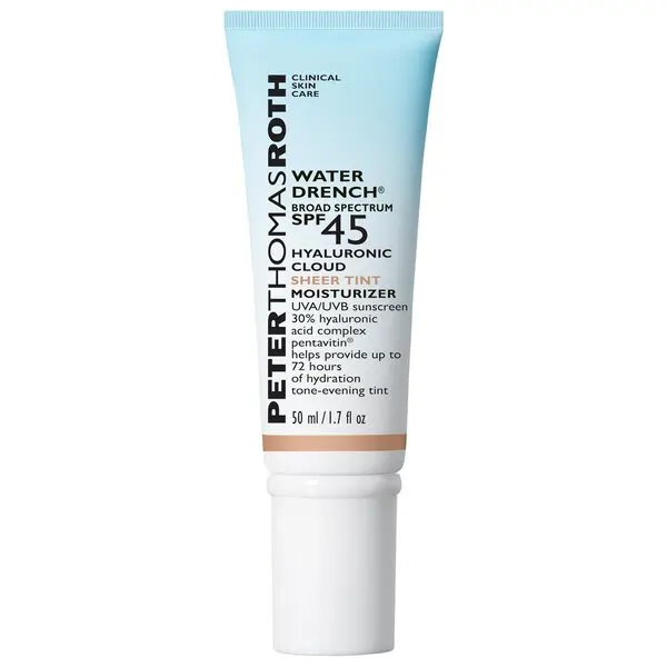 PETER THOMAS ROTH Water Drench Hyaluronic Cloud Sheer Tint Moisturizer Broad Spectrum Sunscreen Spf 45 - One-color