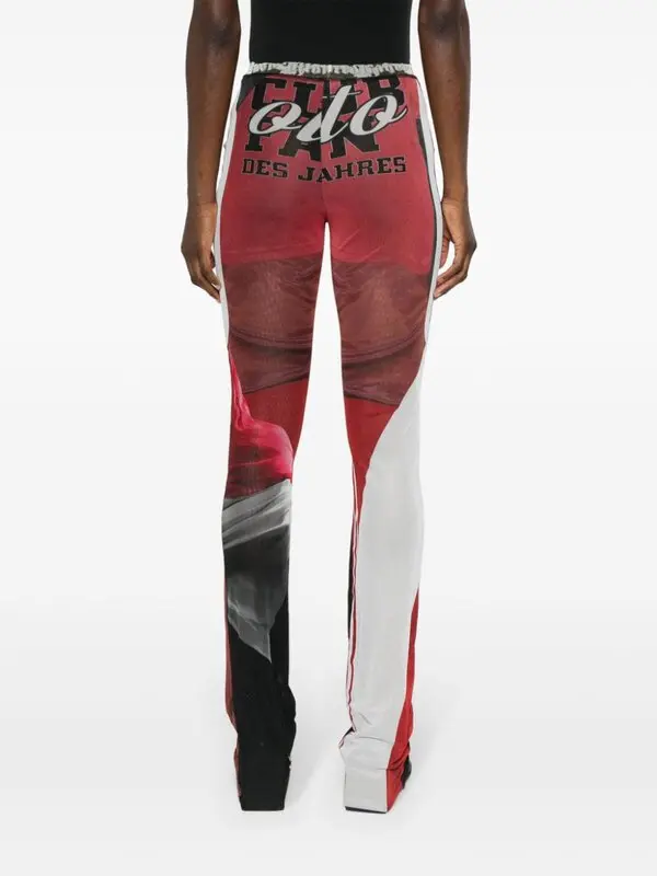 Ottolinger Sheer Mesh Printed Leggings