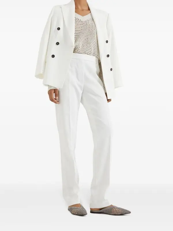 Brunello Cucinelli Monili-embellished Mules