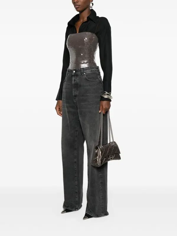 Balenciaga Small Crush Shoulder Bag
