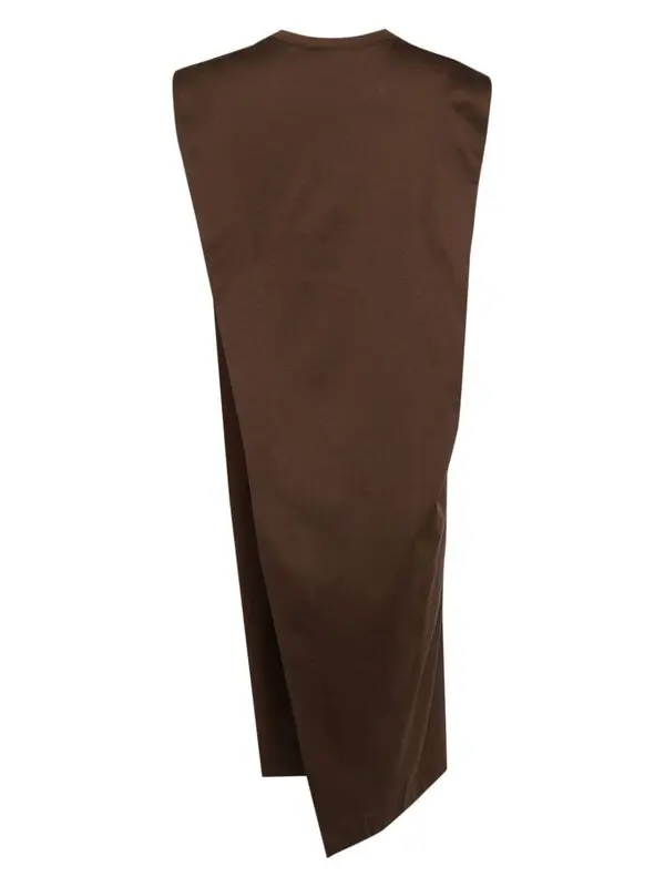 JNBY Sleeveless Asymmetric Top - Brown