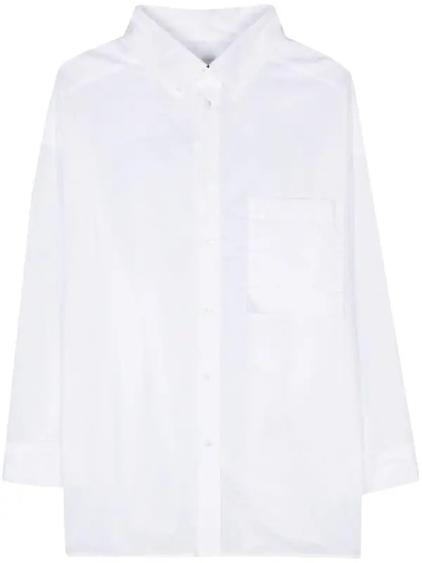 DARKPARK Metallic-threading Shirt - White