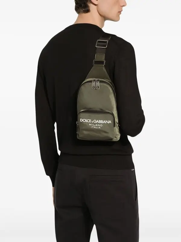 Dolce & Gabbana Cross Body Backpack - Green