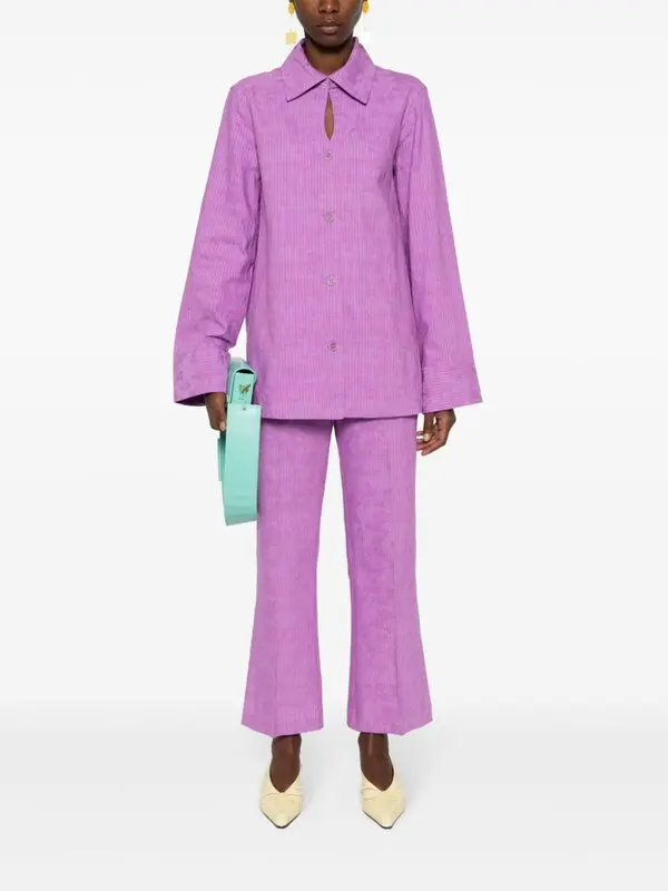 Rodebjer Miso Striped Trousers