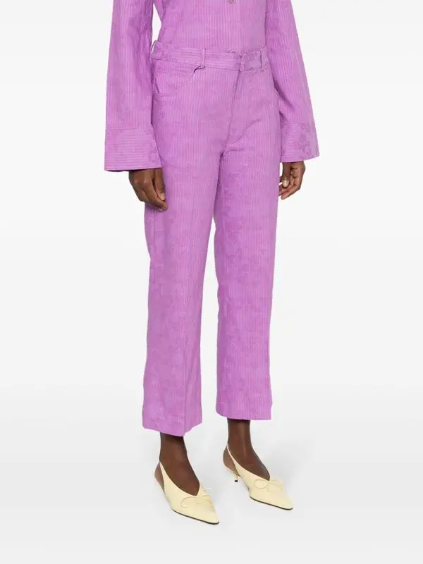 Rodebjer Miso Striped Trousers
