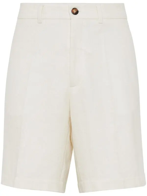 Brunello Cucinelli Mid-rise Bermuda Shorts