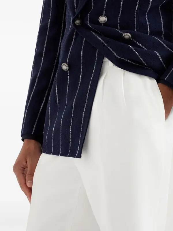 Brunello Cucinelli Straight-leg Cotton Trousers