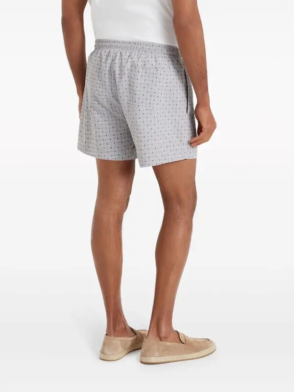 Brunello Cucinelli Graphic-print Swim Shorts