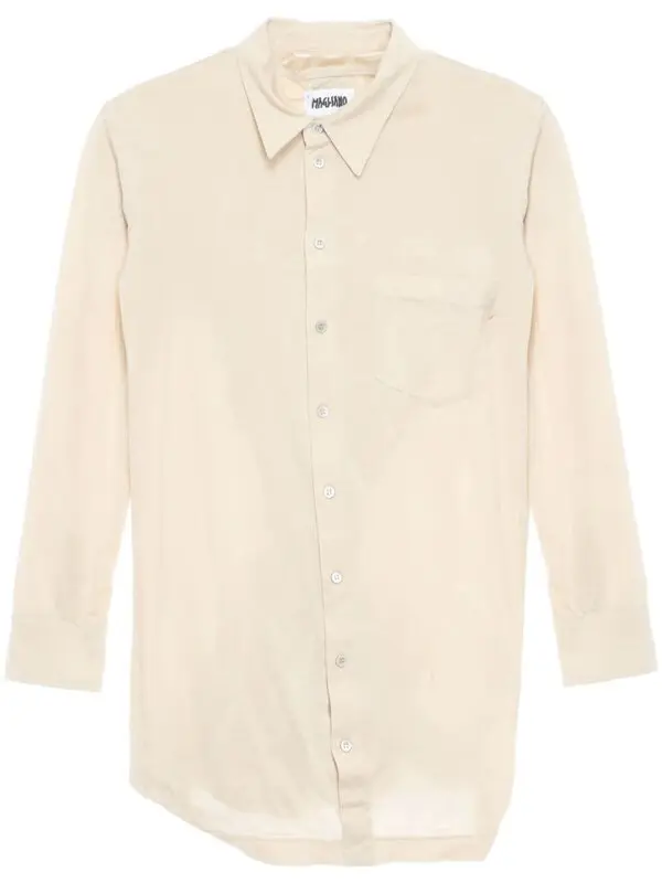 MAGLIANO Asymmetric Cotton Shirt