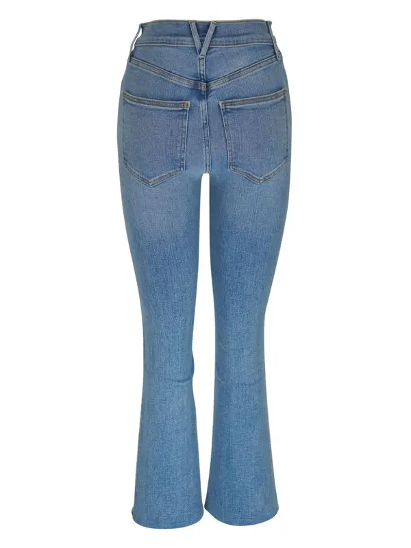 Veronica Beard High-rise Flared Jeans - Blue
