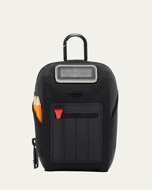 Tumi Golf Pouch With Tees - Black