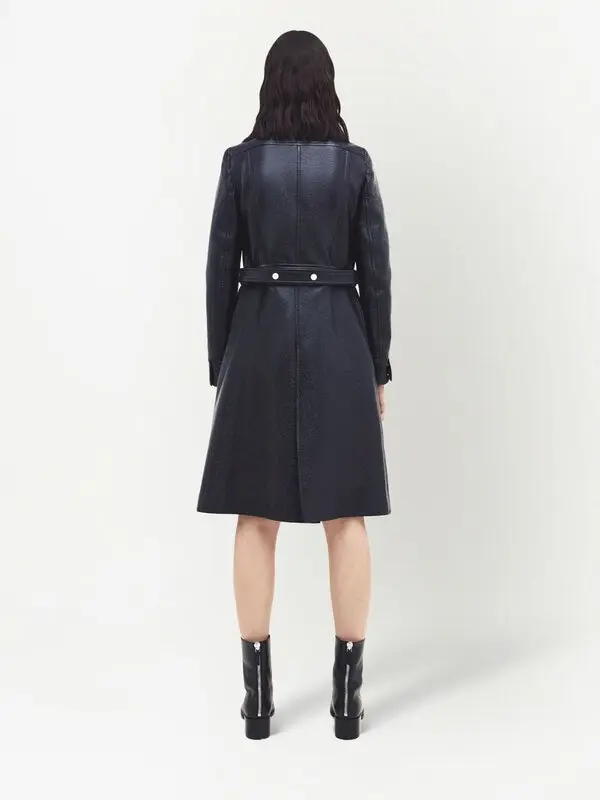 COURREGES Reedition Vinyl Trenchcoat - Blue