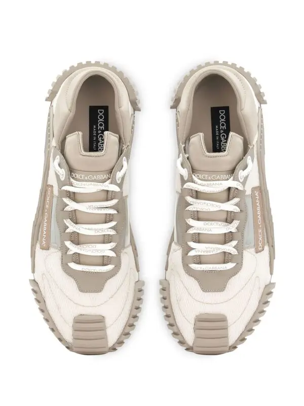 Dolce & Gabbana Panelled Sneakers - White