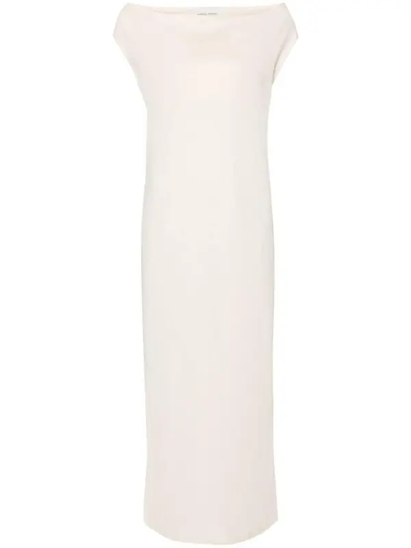 Loulou De Saison Martial Cotton Midi Dress
