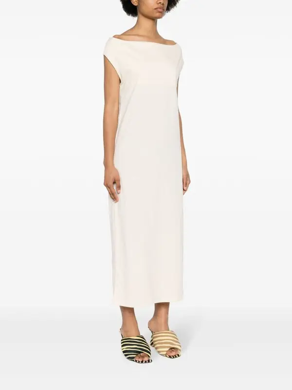 Loulou De Saison Martial Cotton Midi Dress