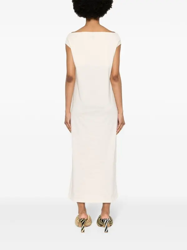 Loulou De Saison Martial Cotton Midi Dress