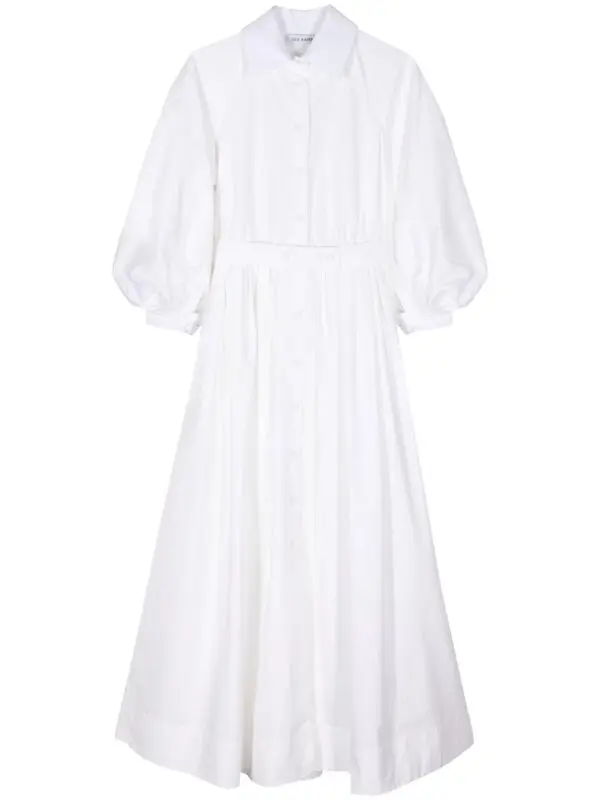 Dice Kayek Full-skirt Cotton Dress