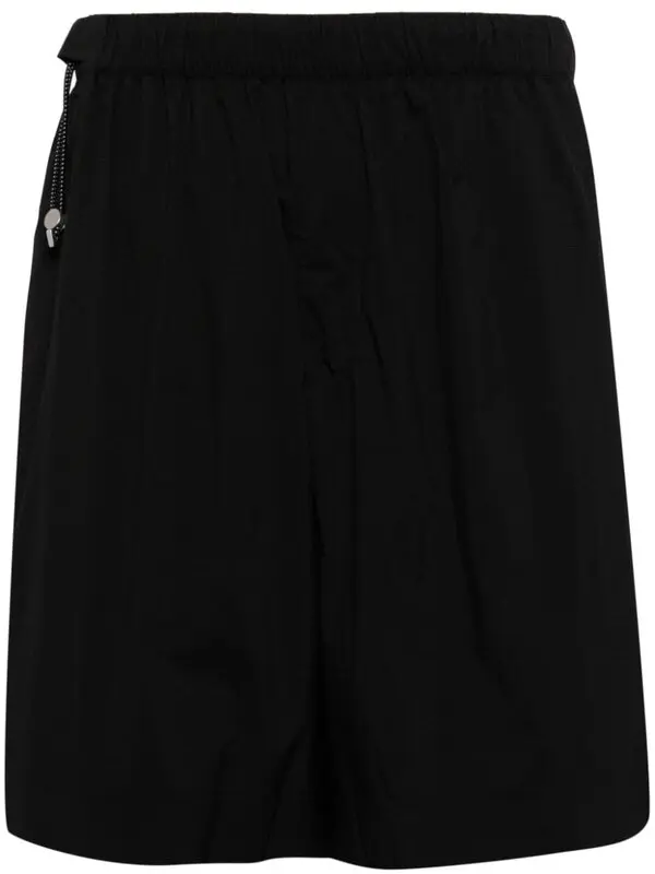CROQUIS Elasticated-waistband Bermuda Shorts
