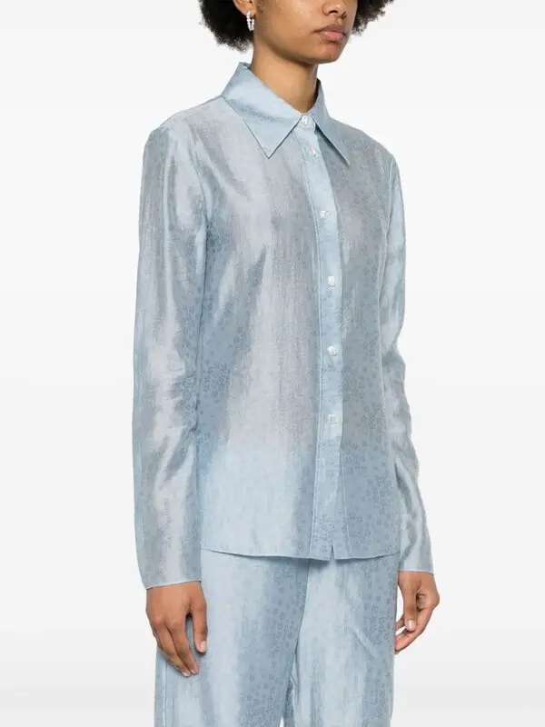 Rodebjer Carmen Floral-embroidered Shirt