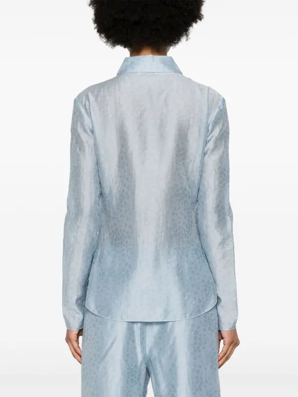 Rodebjer Carmen Floral-embroidered Shirt
