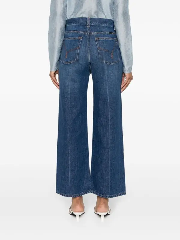 Rodebjer Straight-leg Cropped Jeans