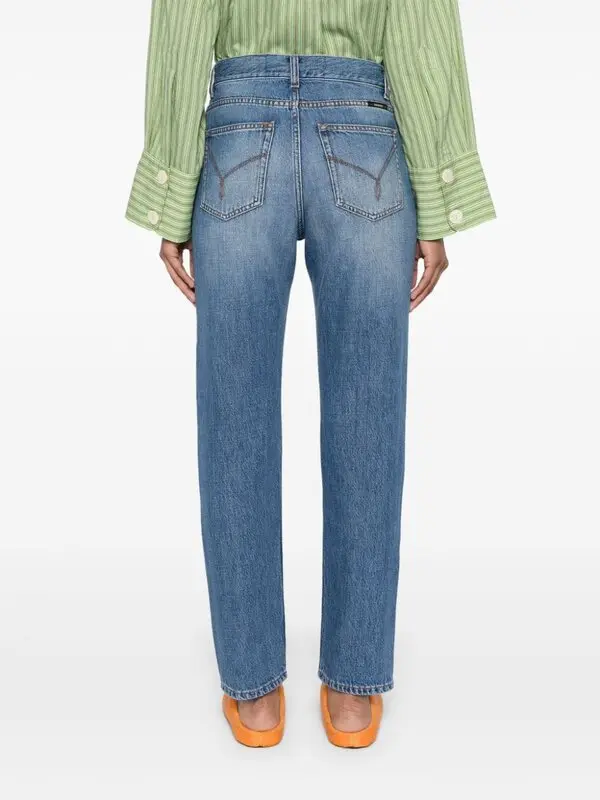 Rodebjer Organic Cotton Straight-leg Jeans