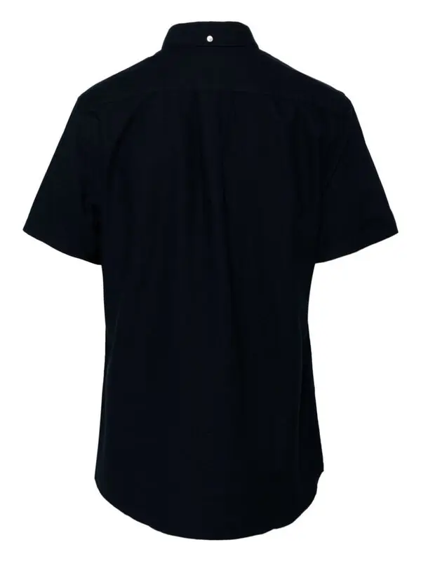 Barbour Embroidered-logo Cotton Shirt