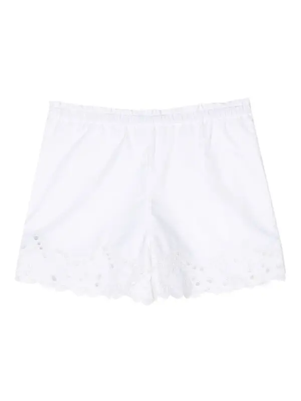 Dice Kayek Embroidered Cotton Shorts