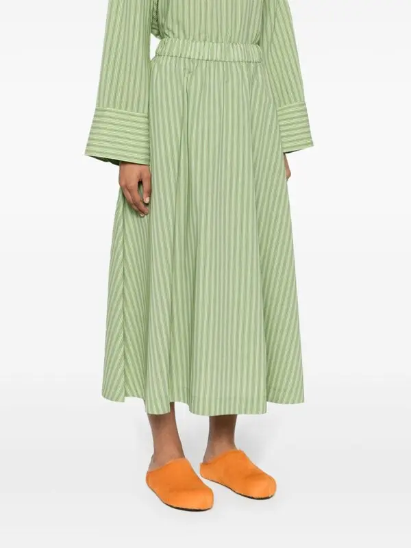 Rodebjer Marla Striped Midi Skirt