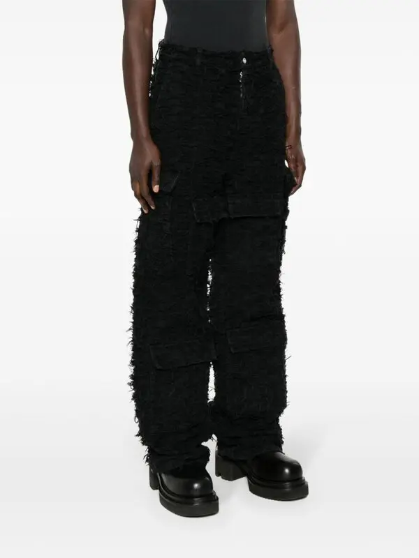 WHO DECIDES WAR Husk Wide-leg Trousers