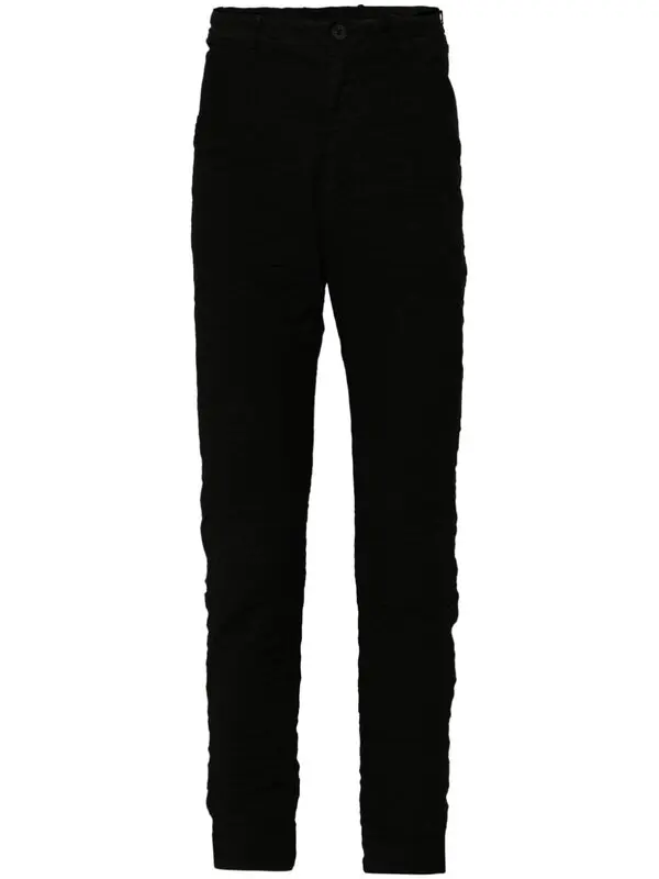 POÈME BOHÉMIEN Crinkled Slim-cut Trousers