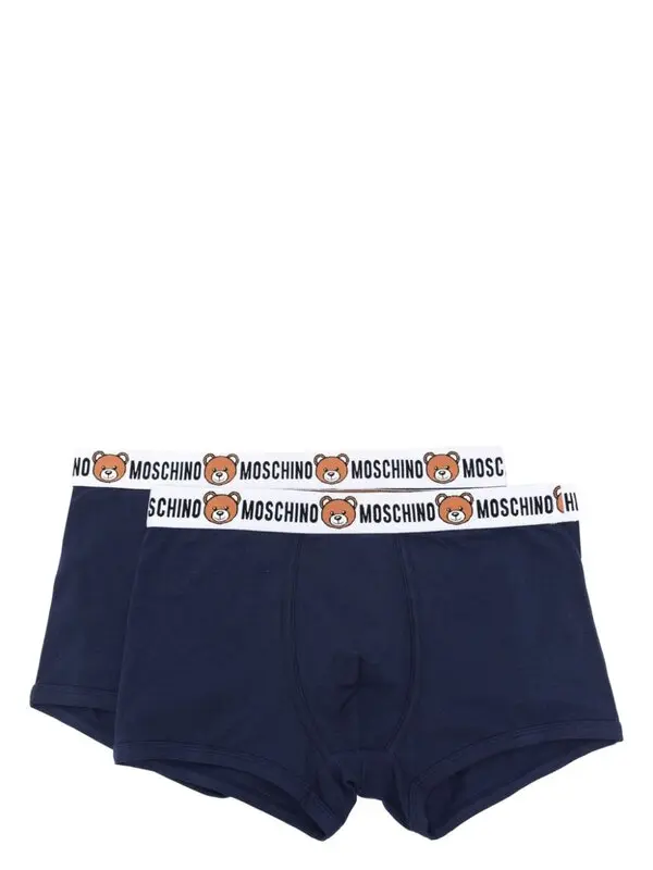 Moschino Teddy Bear-motif Boxers - Blue