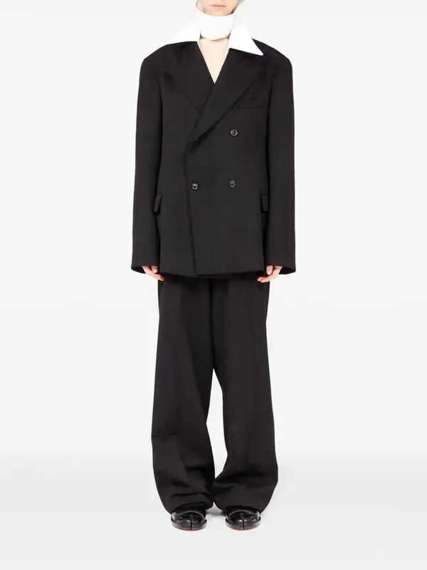 MAISON MARGIELA Double-breasted Wool Blazer