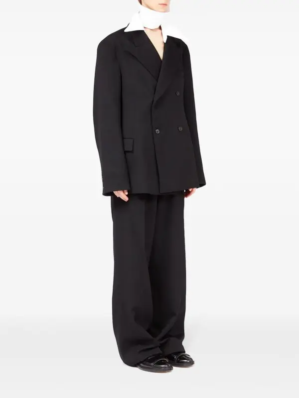 MAISON MARGIELA Double-breasted Wool Blazer