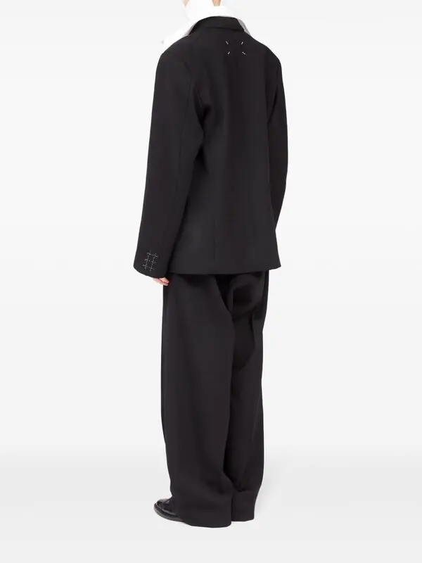 MAISON MARGIELA Double-breasted Wool Blazer