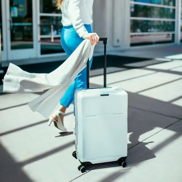BARMES Wheeled Carry-on Suitcase With Gym Bag And Packing Cubes