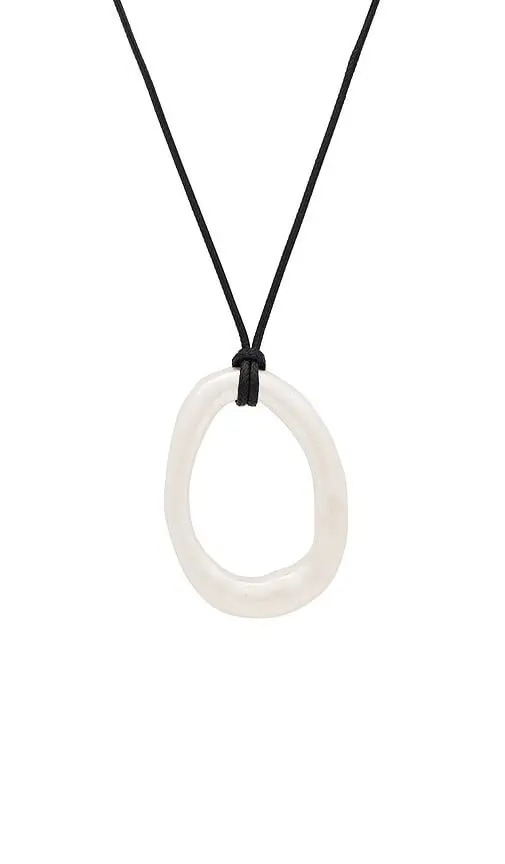 PETIT MOMENTS Pear Pendant Corded Choker