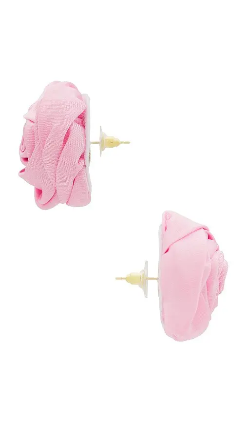 PETIT MOMENTS Rosette Stud Earrings - Ballet