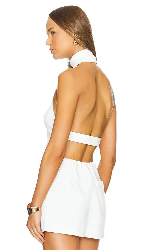 Cult Gaia Wake Top - White