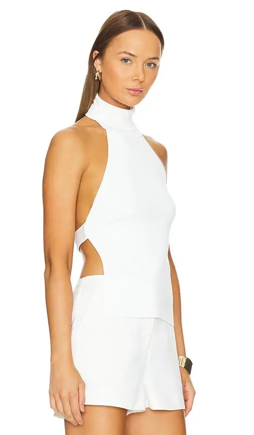 Cult Gaia Wake Top - White
