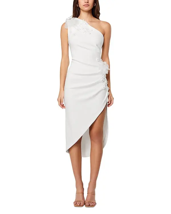 strapless open back dress Cassini Dress - Pearl