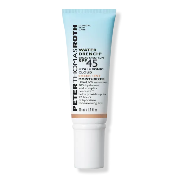PETER THOMAS ROTH Water Drench Hyaluronic Cloud Moisturizer Spf 45 - Sheer Tint