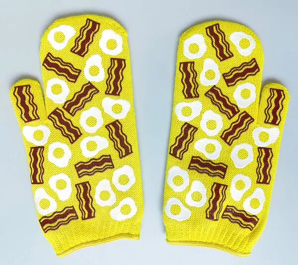 TEMP-TATIONS Pair Of Oven Safe Grill Mittens - One-color