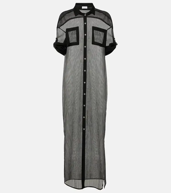 Jade Swim Mika Mesh Shirt Dress