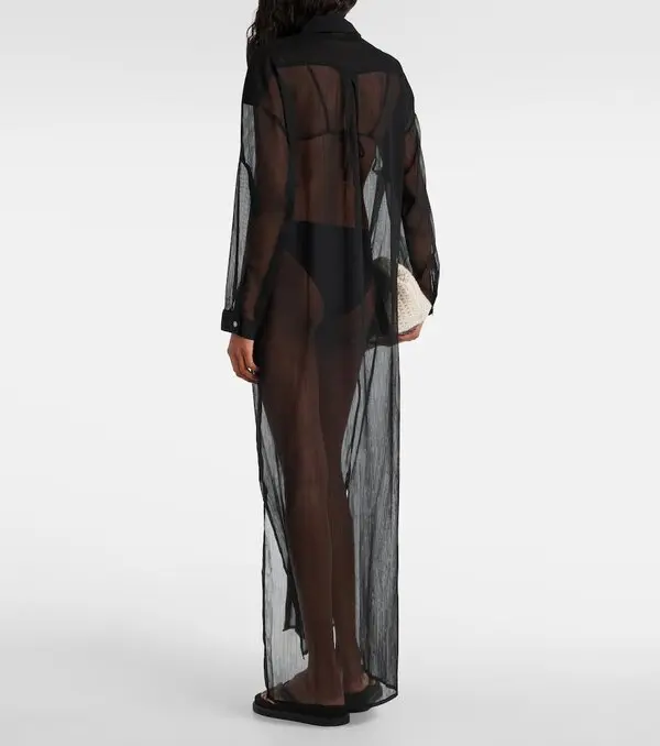Jade Swim Mika Mesh Shirt Dress