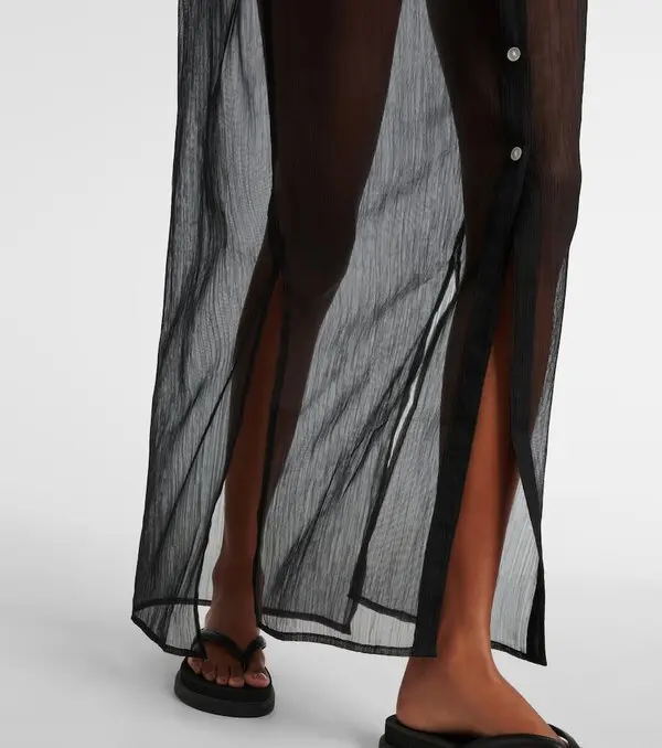 Jade Swim Mika Mesh Shirt Dress